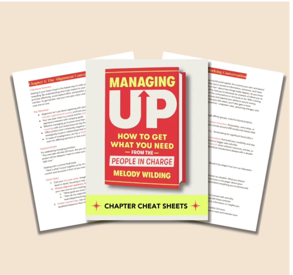 Managing Up | Melody Wilding